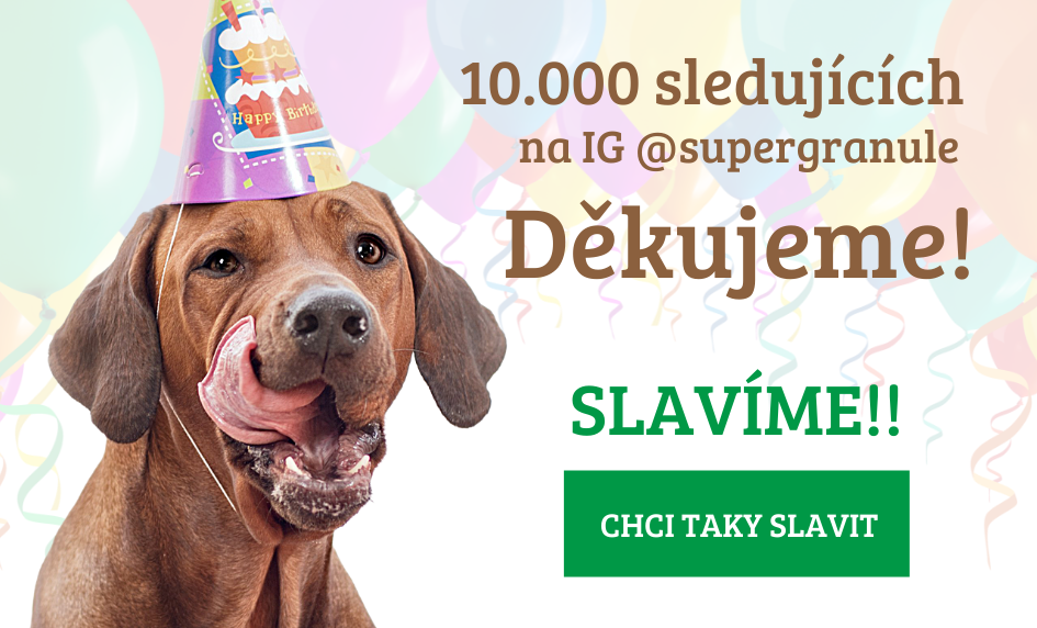 Slavíme 10.000 sledujících na Instagramu - SUPER-GRANULE.CZ | Jsme tu ...